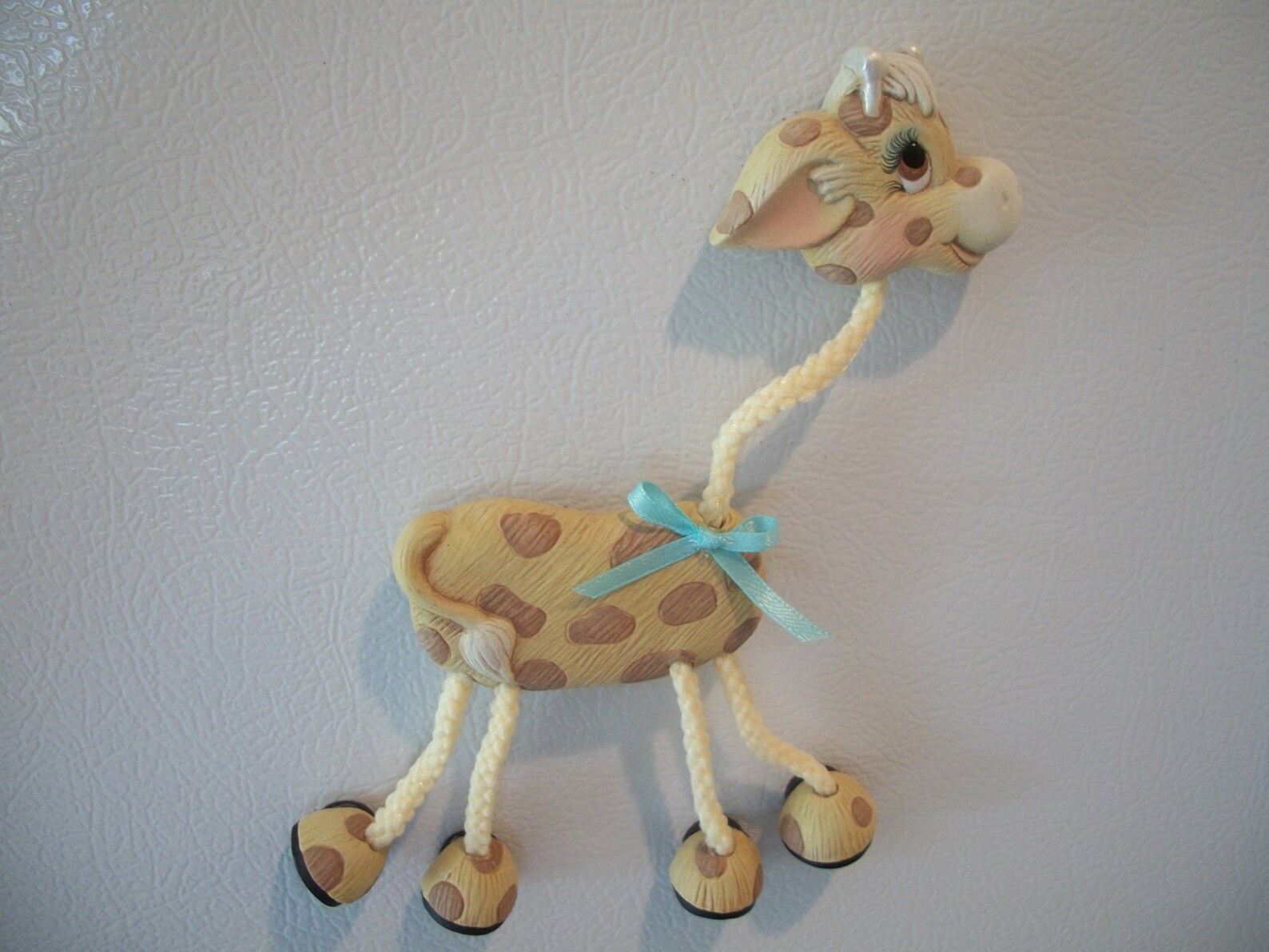 Ceramic Refrigerator Magnet Giraffe Poseable Magnet Gifts Under 25.00 ...