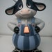 Ceramic Cow Decoration Country Decor - Etsy