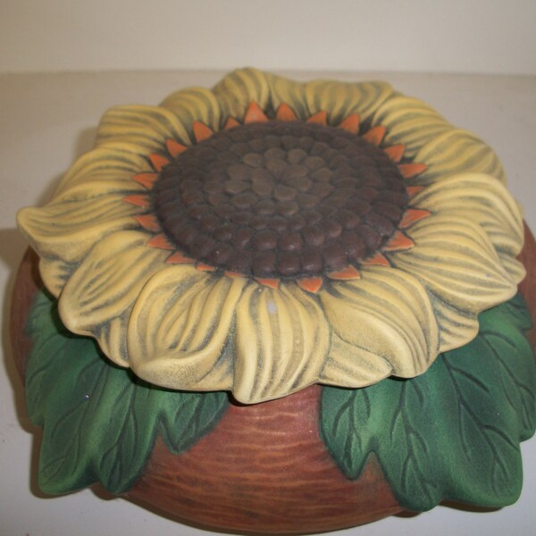 Ceramic Sunflower - Etsy