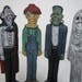 Ceramic Halloween Vampire,frankenstein,ghost,scarecrow Halloween ...