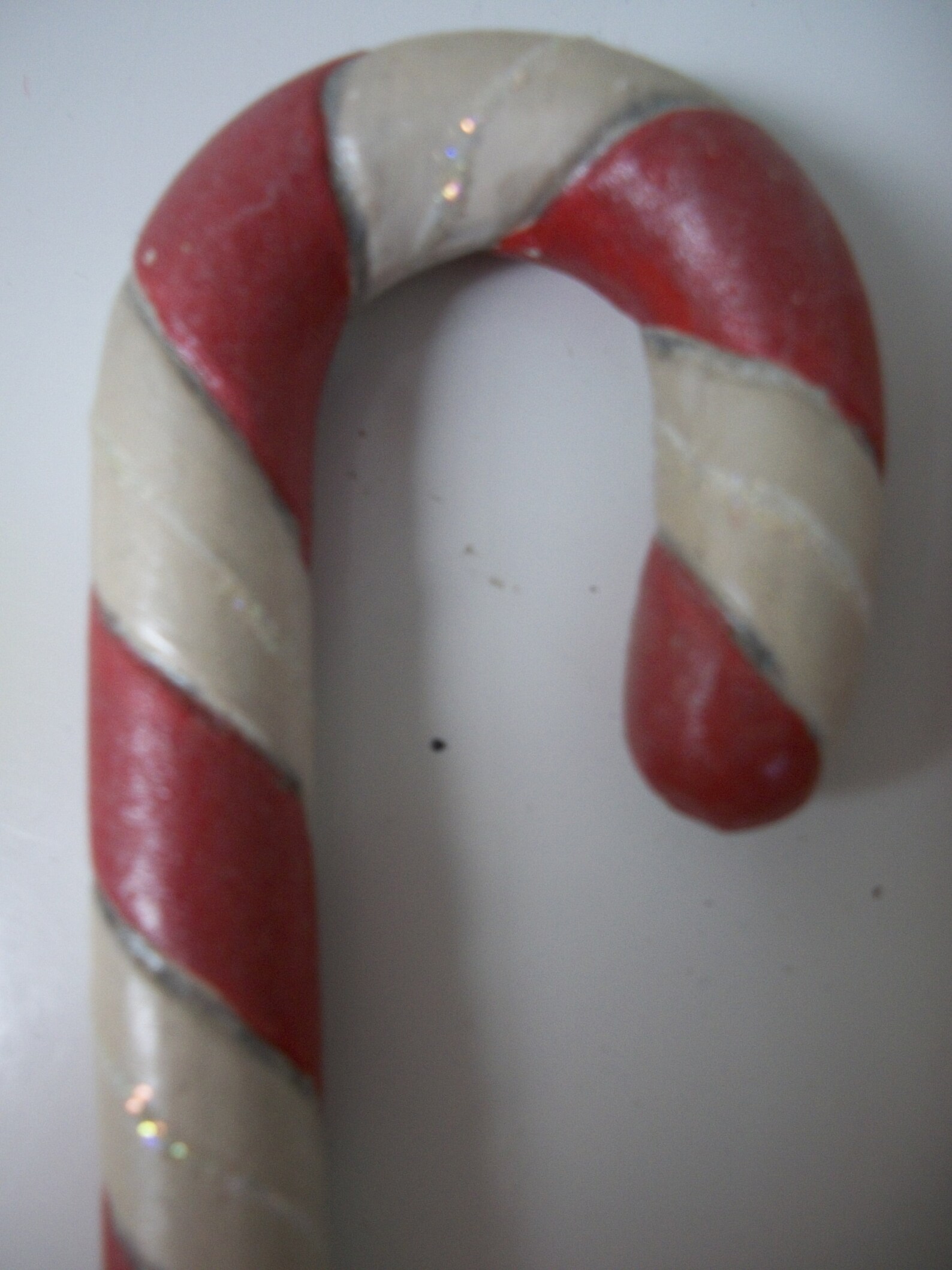 Ceramic Christmas decorative Candy Canes | Etsy