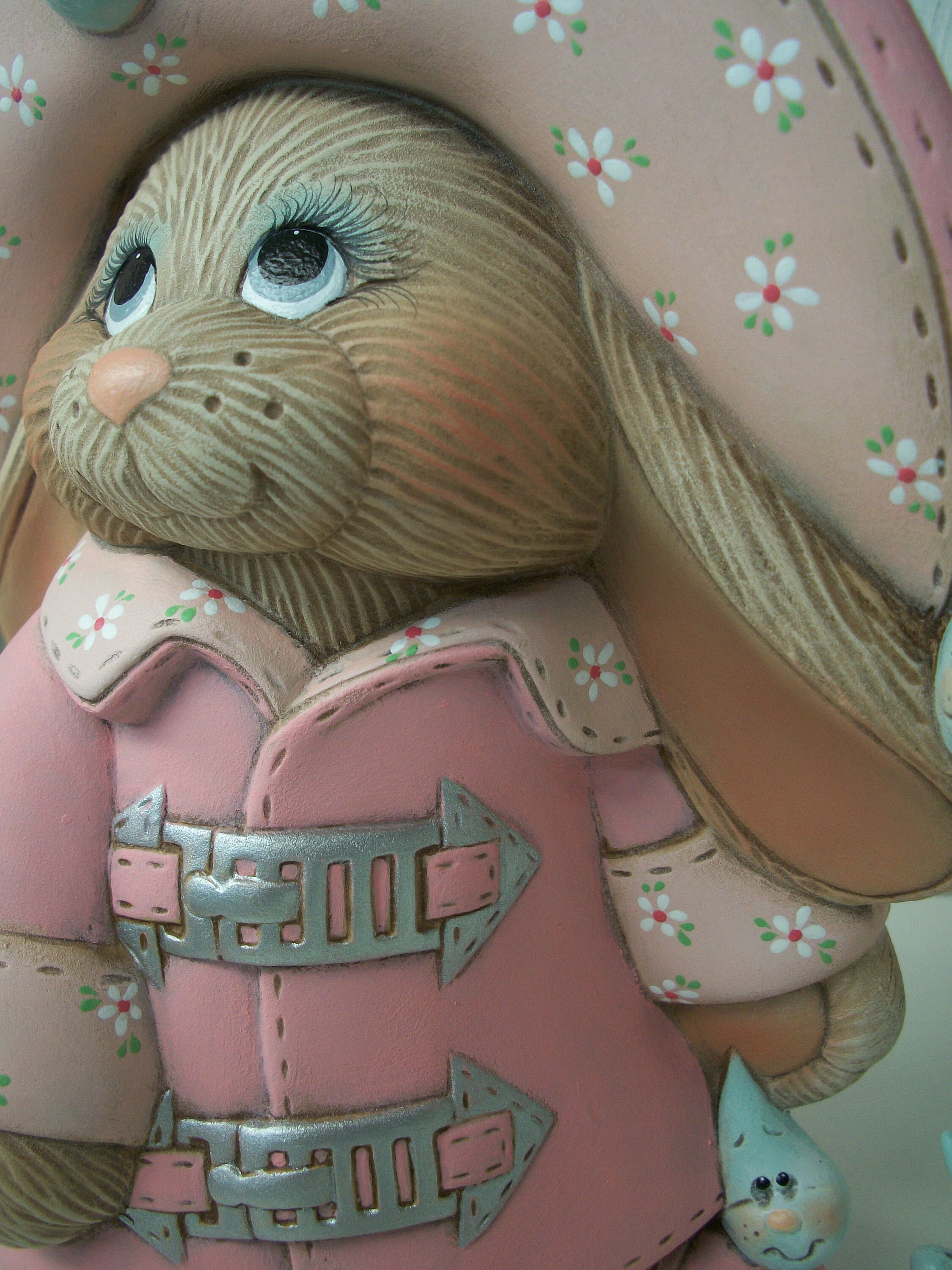 Ceramic Easter Bunny Raindrop Puddle Bunny Easter Decoration - Etsy