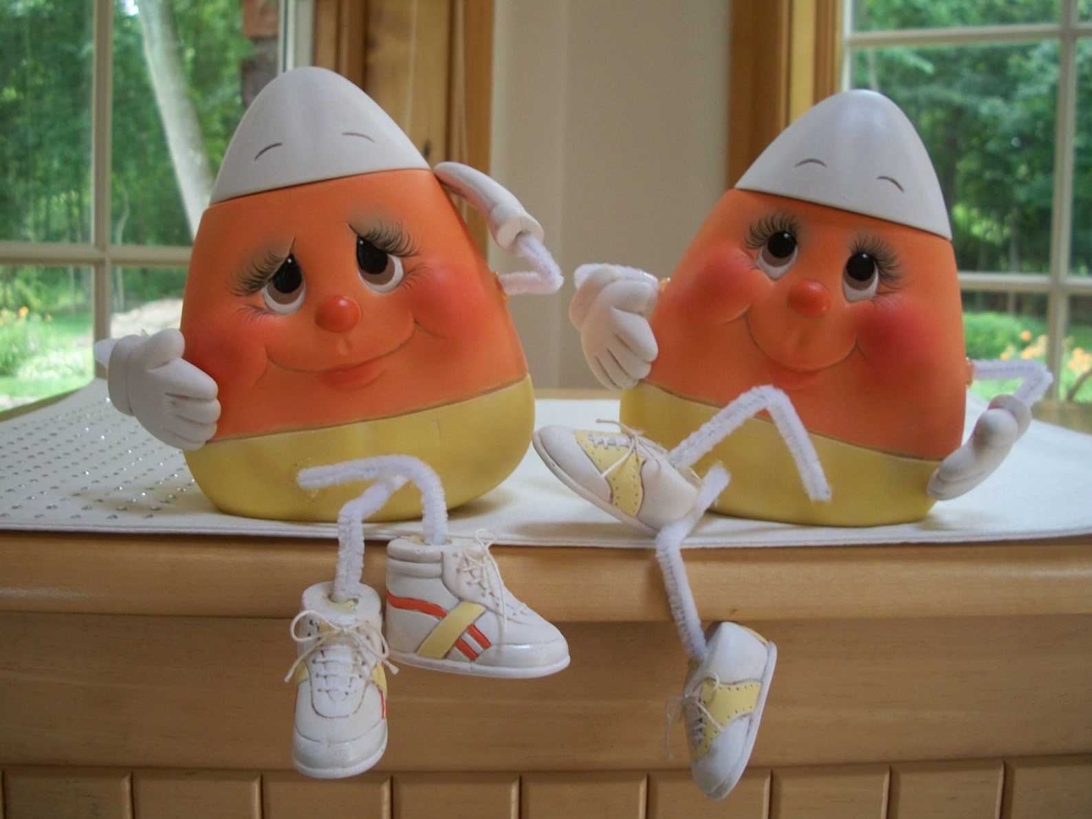 Halloween Ceramic Candy Corn Noggin | Etsy