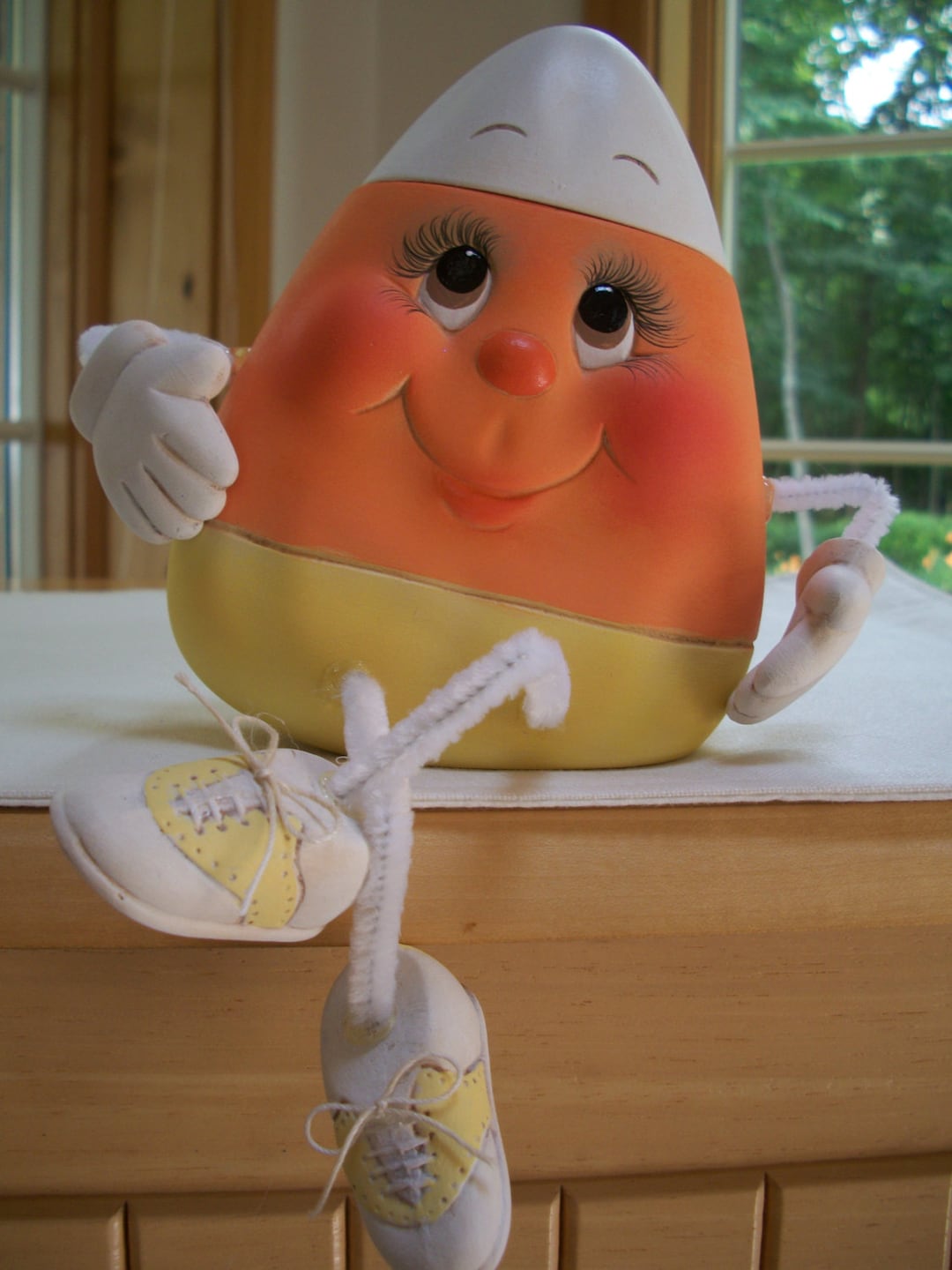 Halloween Ceramic Candy Corn Noggin - Etsy