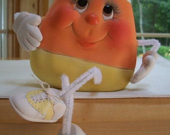 Ceramic Squirrel Candy Corn Candy Dish Halloween Decoration | Etsy