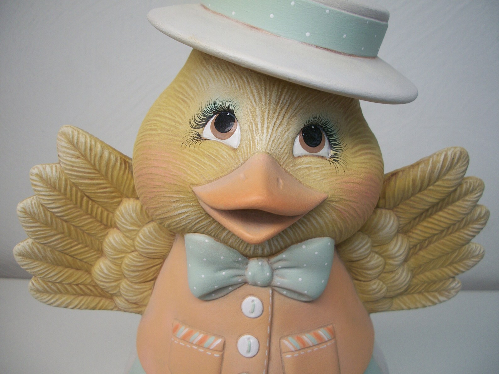 Ceramic Easter Duck Bloomer Duck Easter Decoration - Etsy
