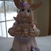 Ceramic Easter Bunny Mama With Baby Bunnies - Etsy