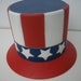 Ceramic USA 4th of July Patriot Uncle Sam Hat Ceramic Candy Dish ...