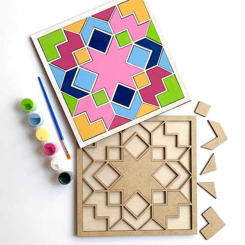 Paint Your Own Floral DIY Paint Kit Paint Party Girls - Etsy