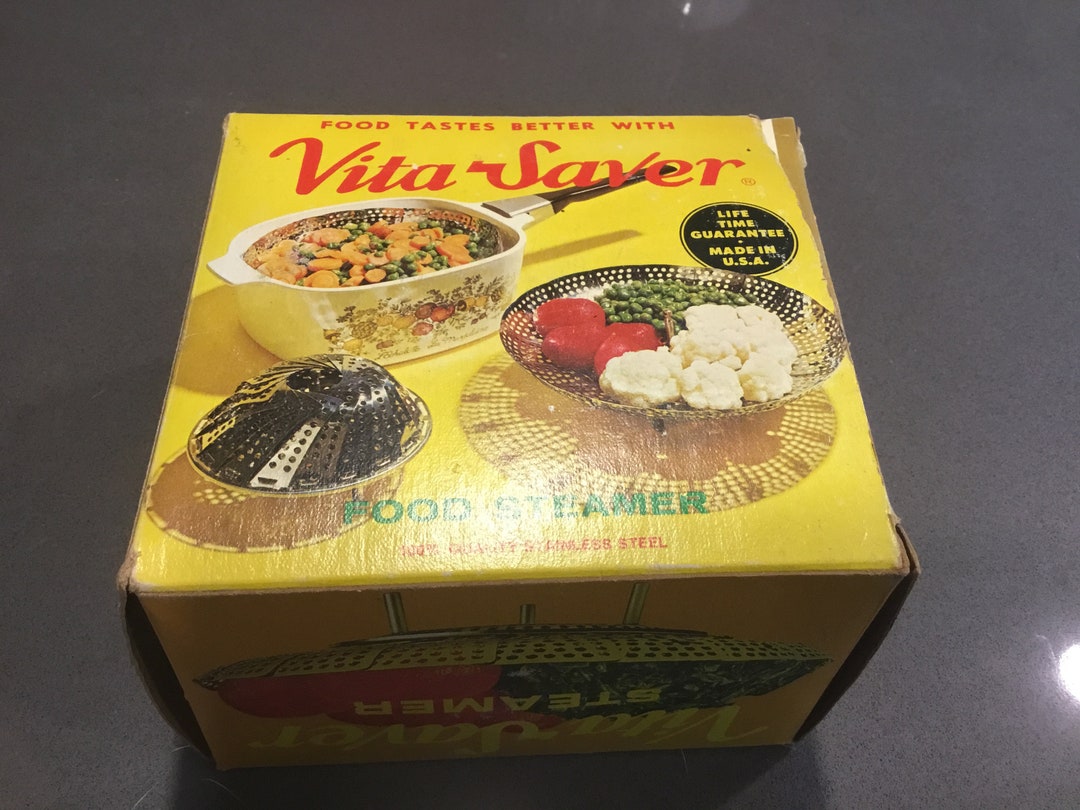 New Old Stock Kitchen Steamer VITA SAVER Stainless Steel New in Box ...