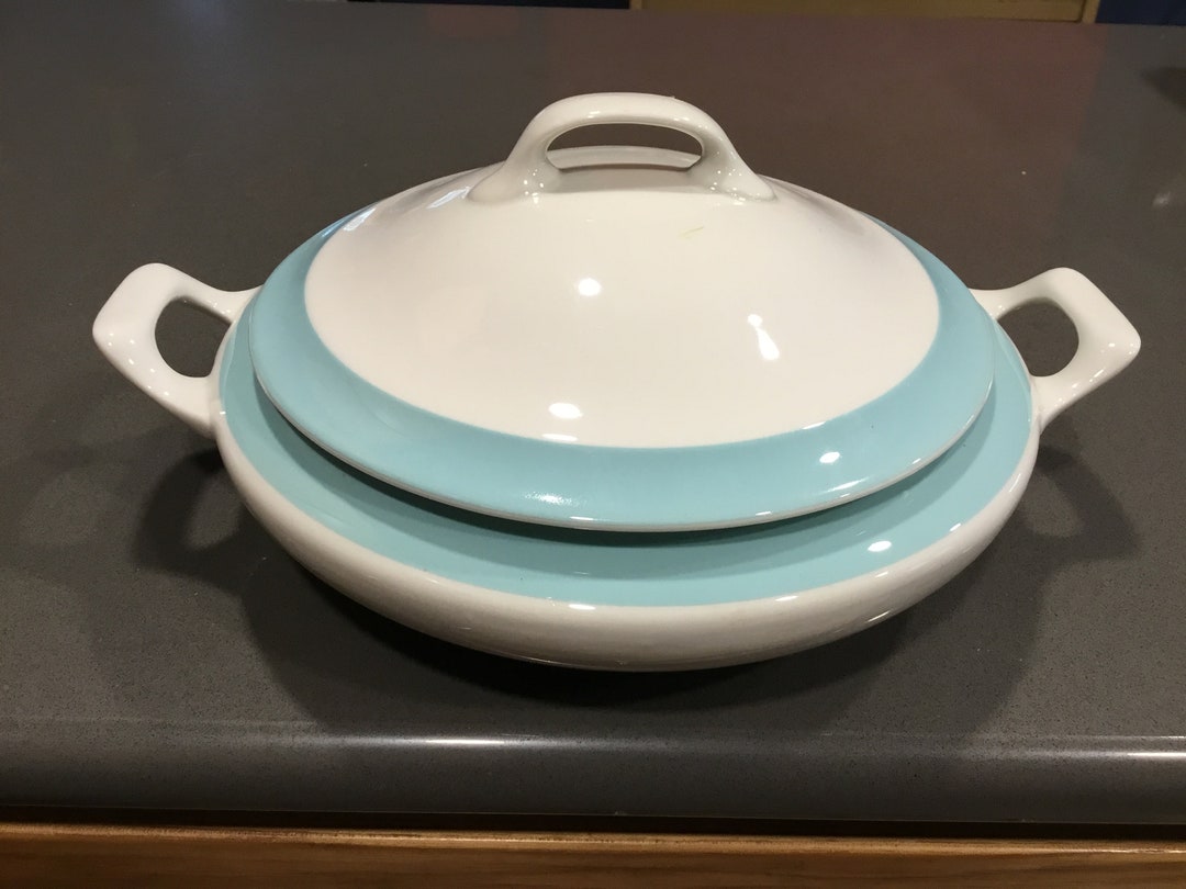 Mid Century Modern Casserole Dish/vegetable Dish W Lid Atomic Style ...