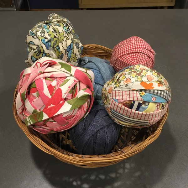 Rag Balls - Etsy