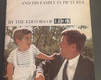 Kennedy and His Family in Pictures - by the Editors of LOOK 1963 - Etsy