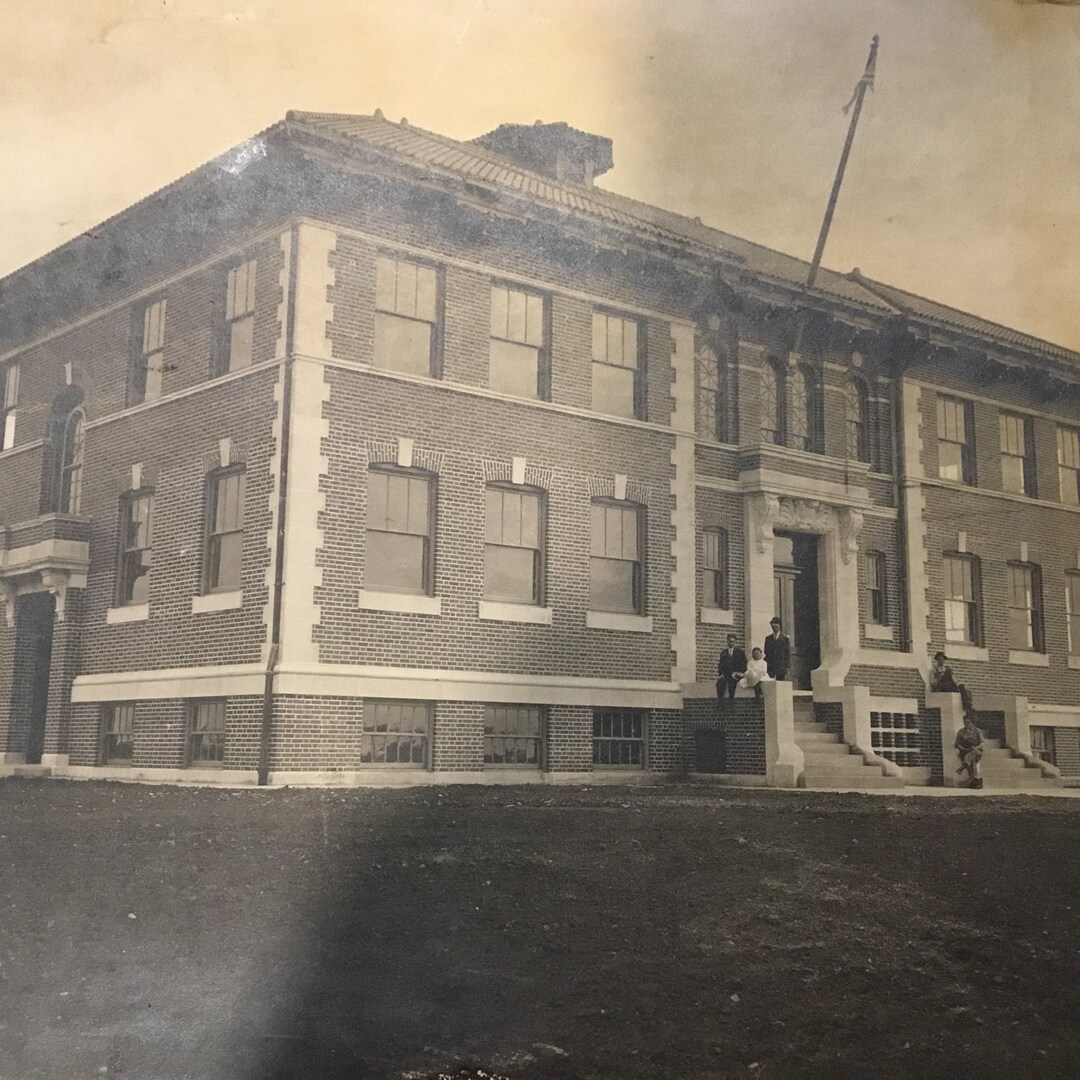 Picture of Army Building of Fort Sill Oklahoma 1916 Photo Black/white ...