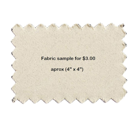 Fabric Swatch Fabric Sample Small Fabric Sample - Etsy