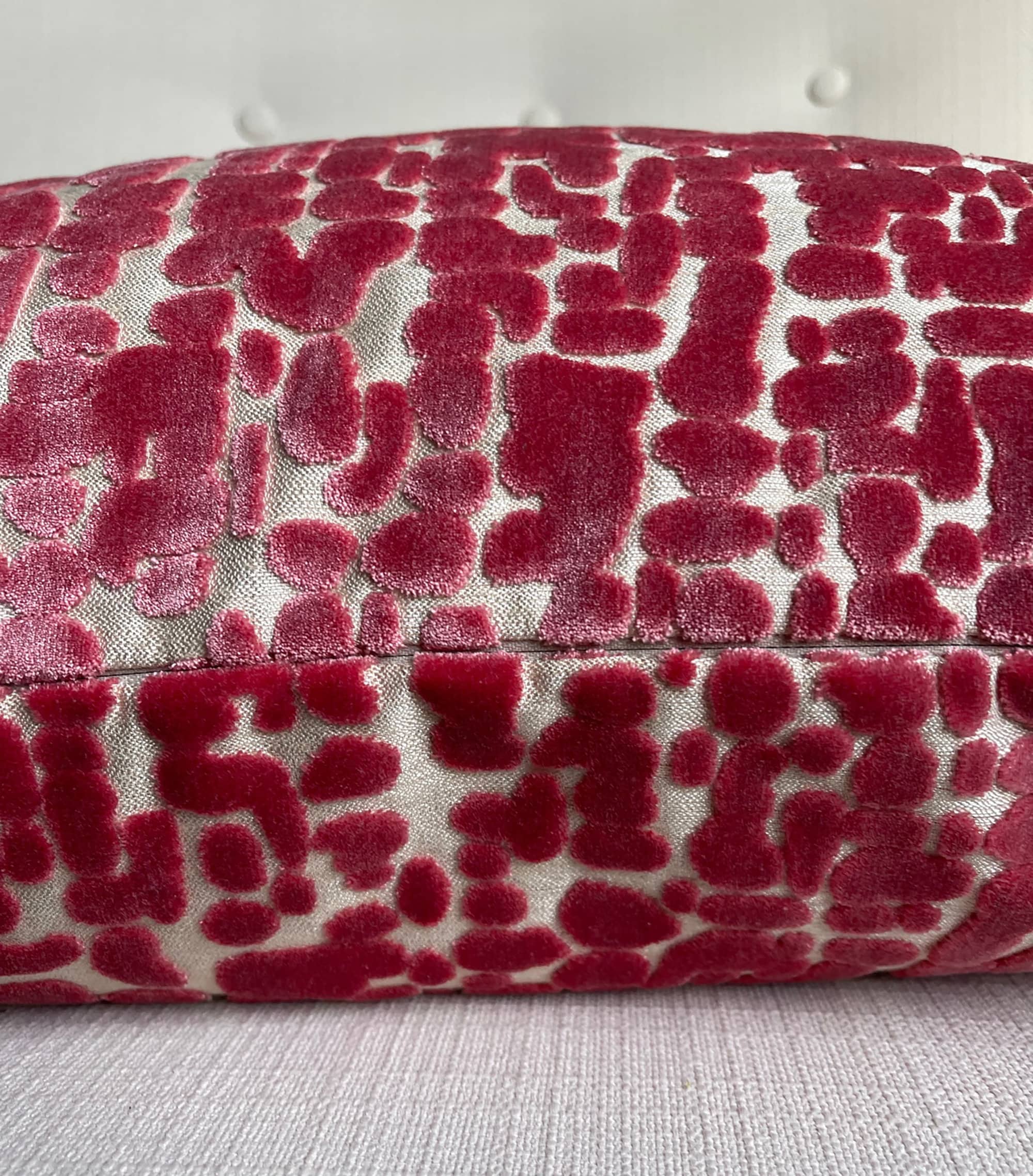 Pink Velvet Throw Pillow Cover Luxurious Throw Pillows Cut - Etsy