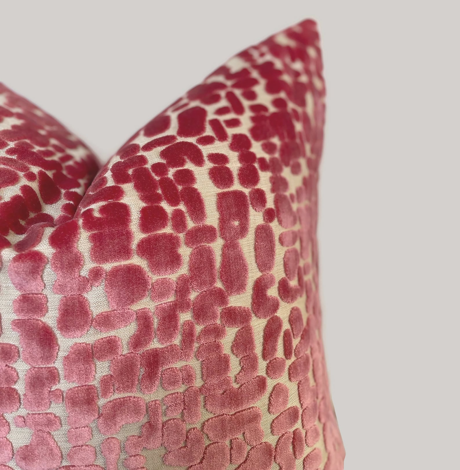 Pink Velvet Throw Pillow Cover Luxurious Throw Pillows Cut - Etsy