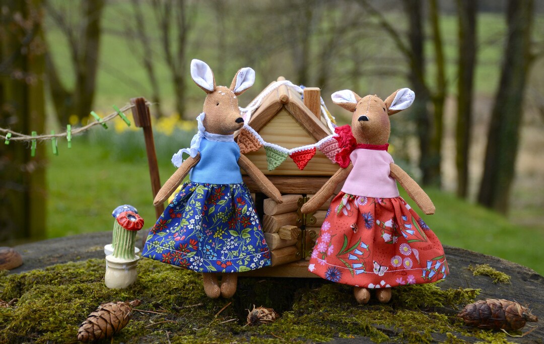 Handmade Tilda Style DEER, Maileg Inspired, Doll House Character ...