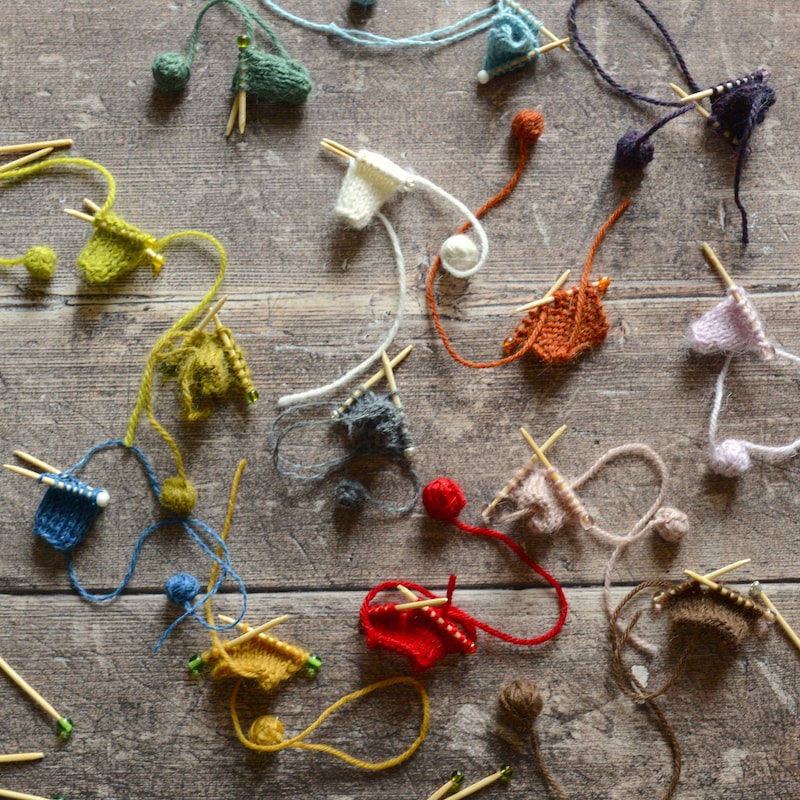 Miniature Knitting - Etsy