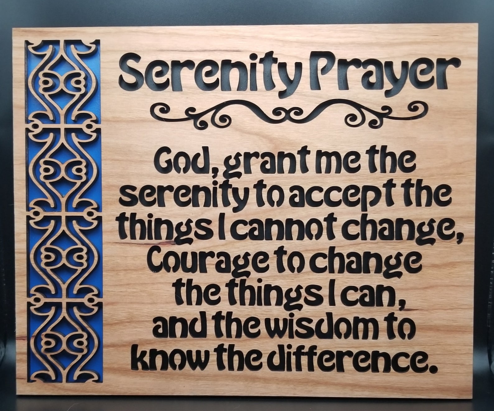 Custom Serenity Prayer Plaque - Etsy