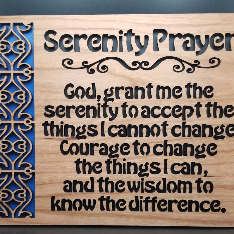 Serenity Sign - Etsy