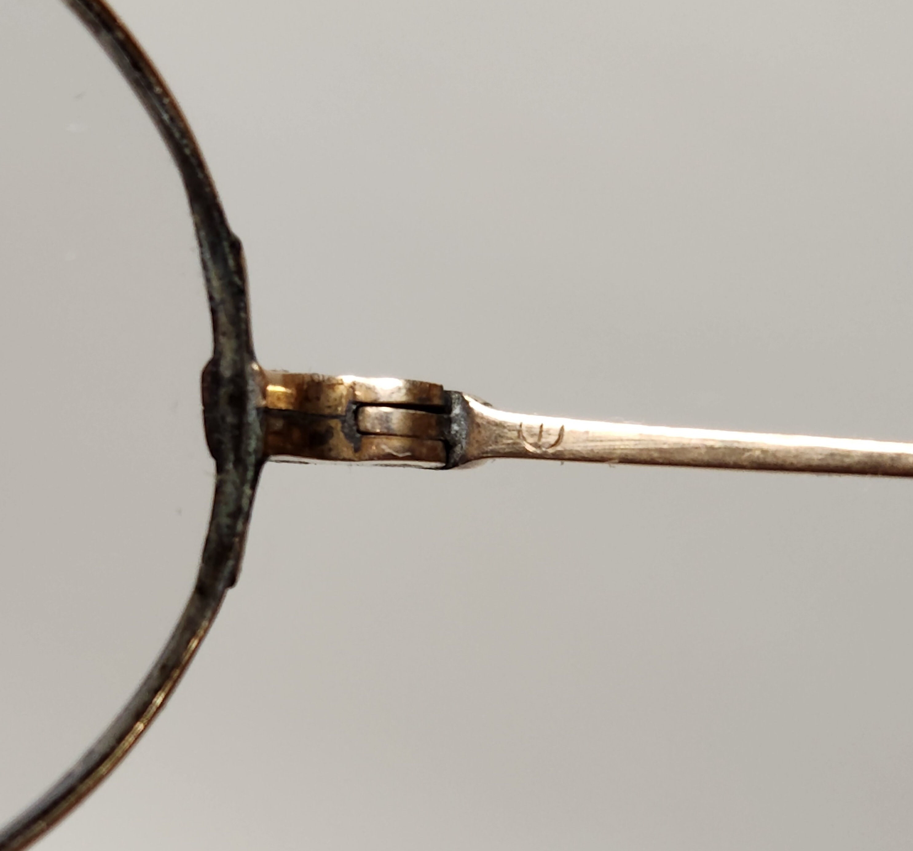 10K Solid Gold Spectacles. Excellent Condition Antique 2.50 Readers ...