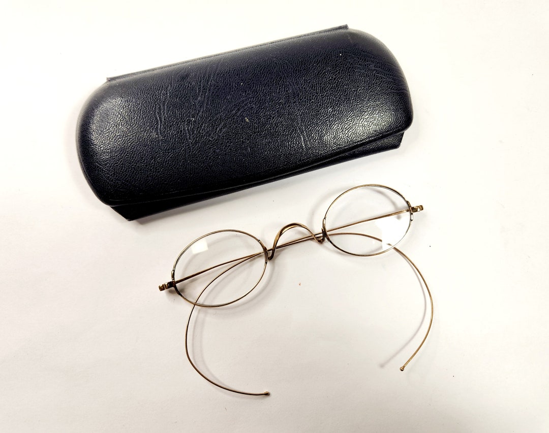 10K Solid Gold Spectacles. Excellent Condition Antique 2.50 Readers ...