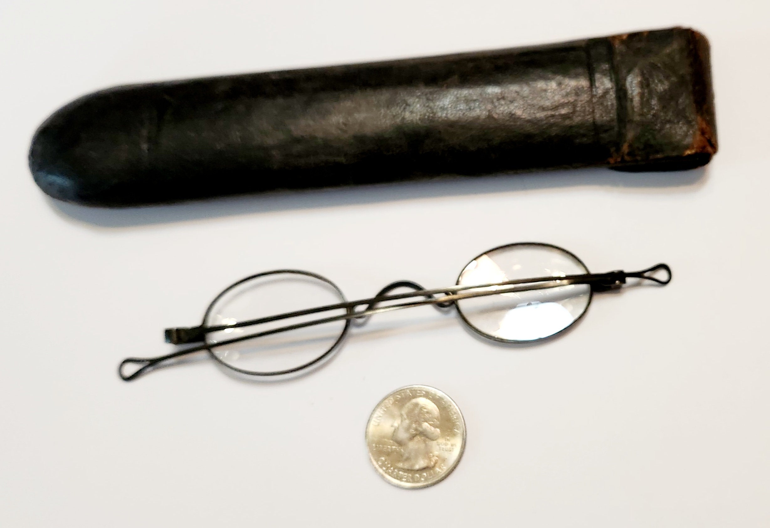 Antique 1.50 Readers. Late 19th Century Coin Silver Spectacles ...