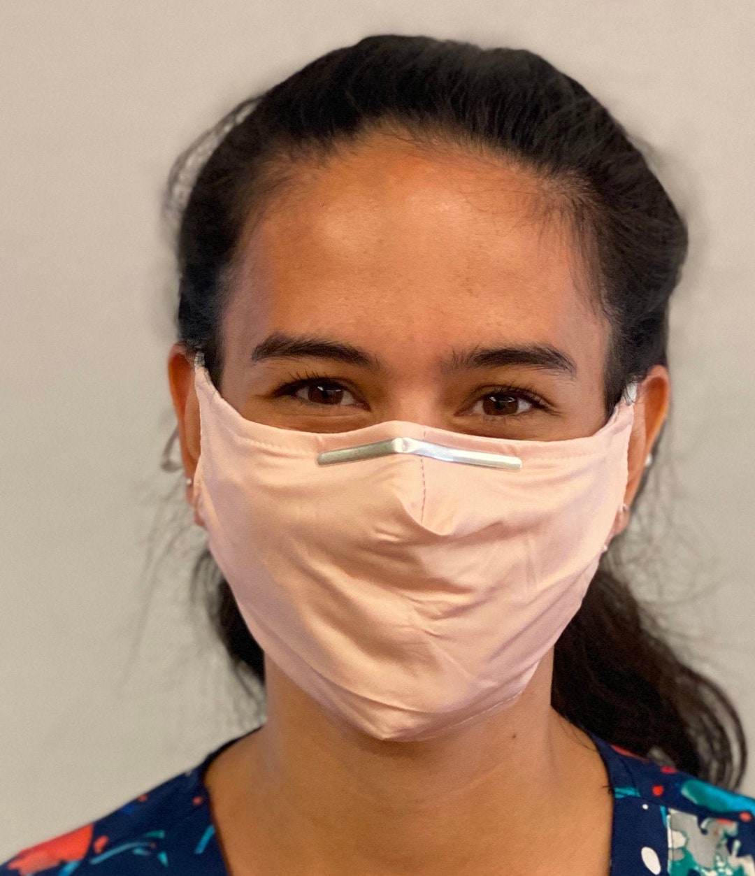 New Age Masks - Light Pink - Face Mask With Extra 4 Filters and 2 Nose ...