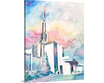 Denver Temple Art - Etsy
