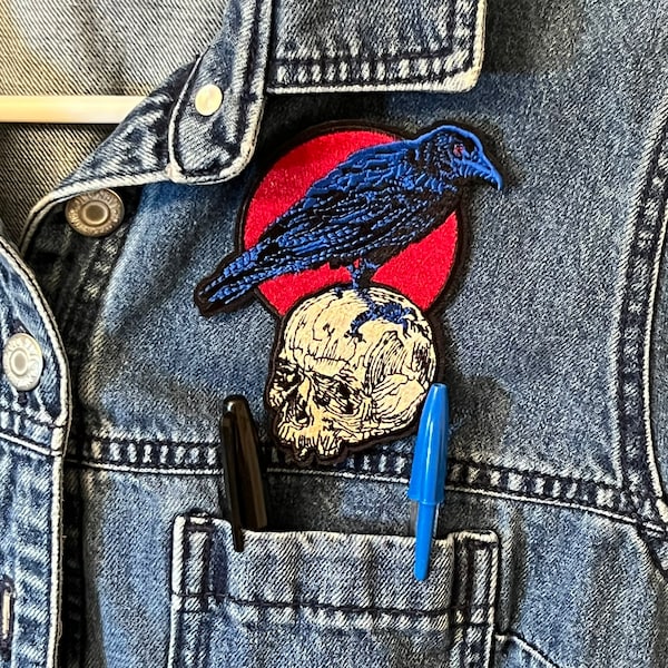 Nevermore Patch - Etsy