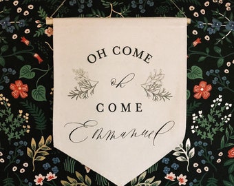 Emmanuel Sign - Etsy