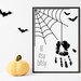 Halloween Spider Handprint Craft - Etsy