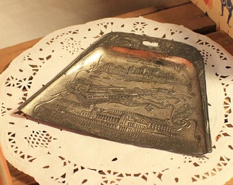 Antique Silver Dust Pan - Etsy