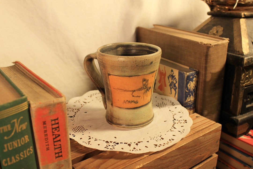 Vintage adams Handmade Pottery Coffee Mug or Cup - Etsy