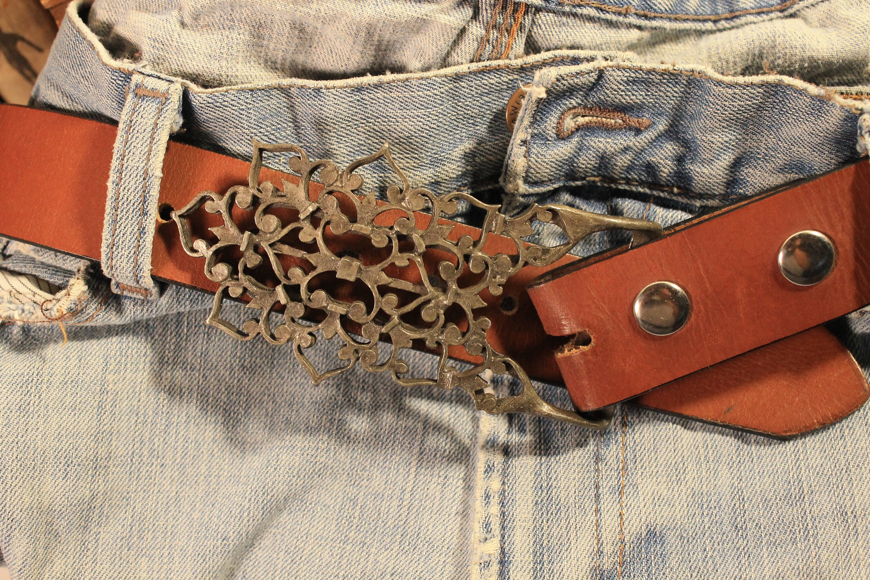 Vintage Rare Hand Cast Belt Buckle by SYNEK 1969 Stock B011 - Etsy