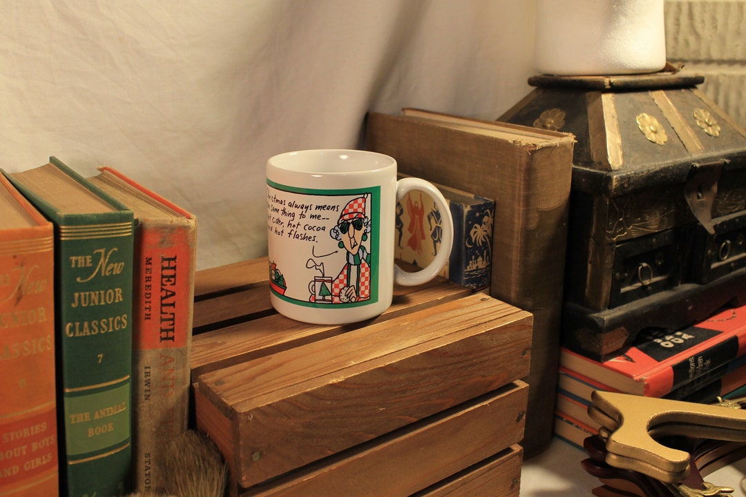 Vintage Maxine Mug Hallmark Shoebox Greetings christmas Always Means ...