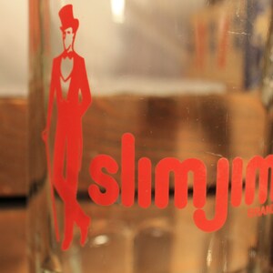 Vintage Huge 36 Oz. Slim Jim Glass Beer Mug Stock #Y104 - Etsy