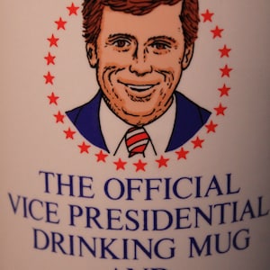 The Official Vice Presidents Drinking Mug and Crayon Holder Vintage ...