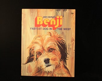 A Golden Book Benji Fastest Dog in the West 1978 - Etsy