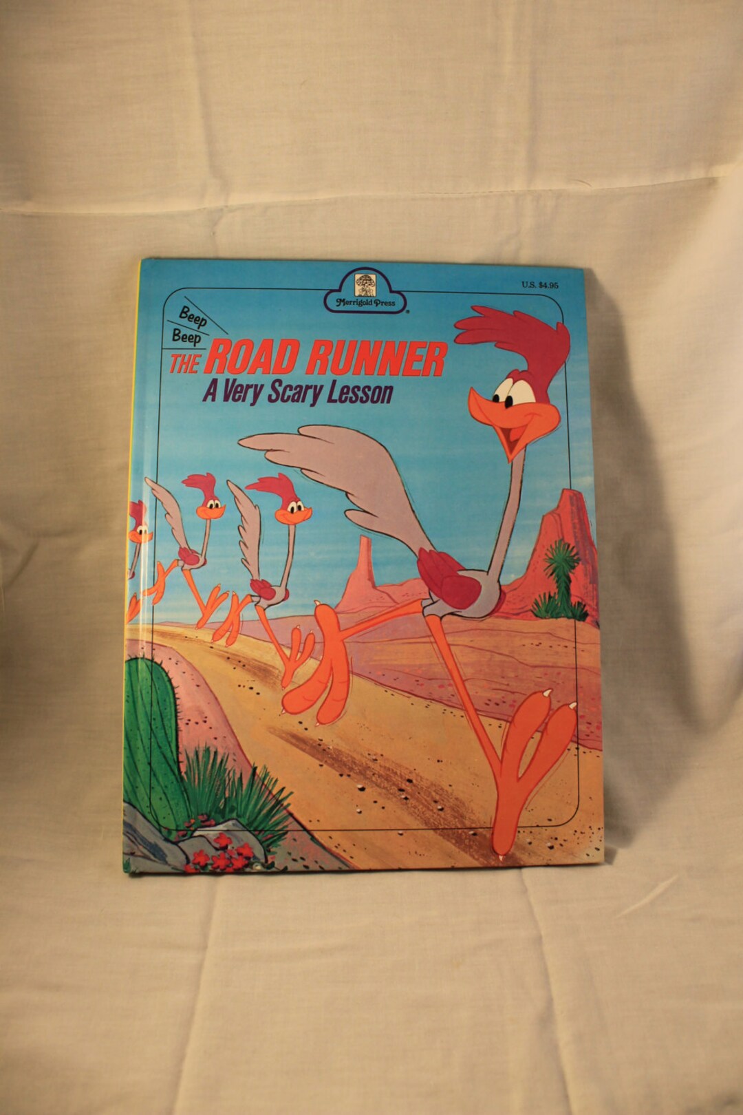 The Road Runner A Very Scary Lesson Vintage Children's - Etsy