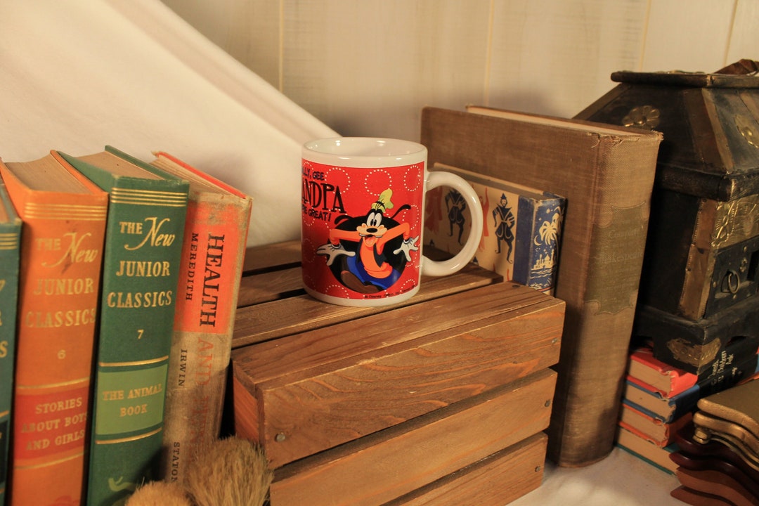 Vintage Walt Disney Goofy Mug Golly Gee Grandpa, You're Great Stock ...
