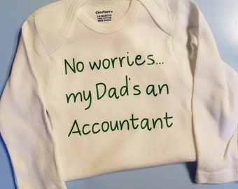 Accountant baby | Etsy