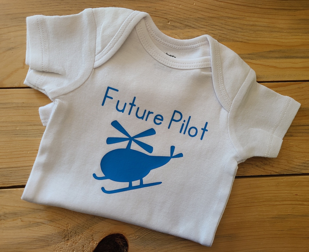 Future Pilot Baby Clothes, Aviator Baby Gift, Air Force Baby Gift ...