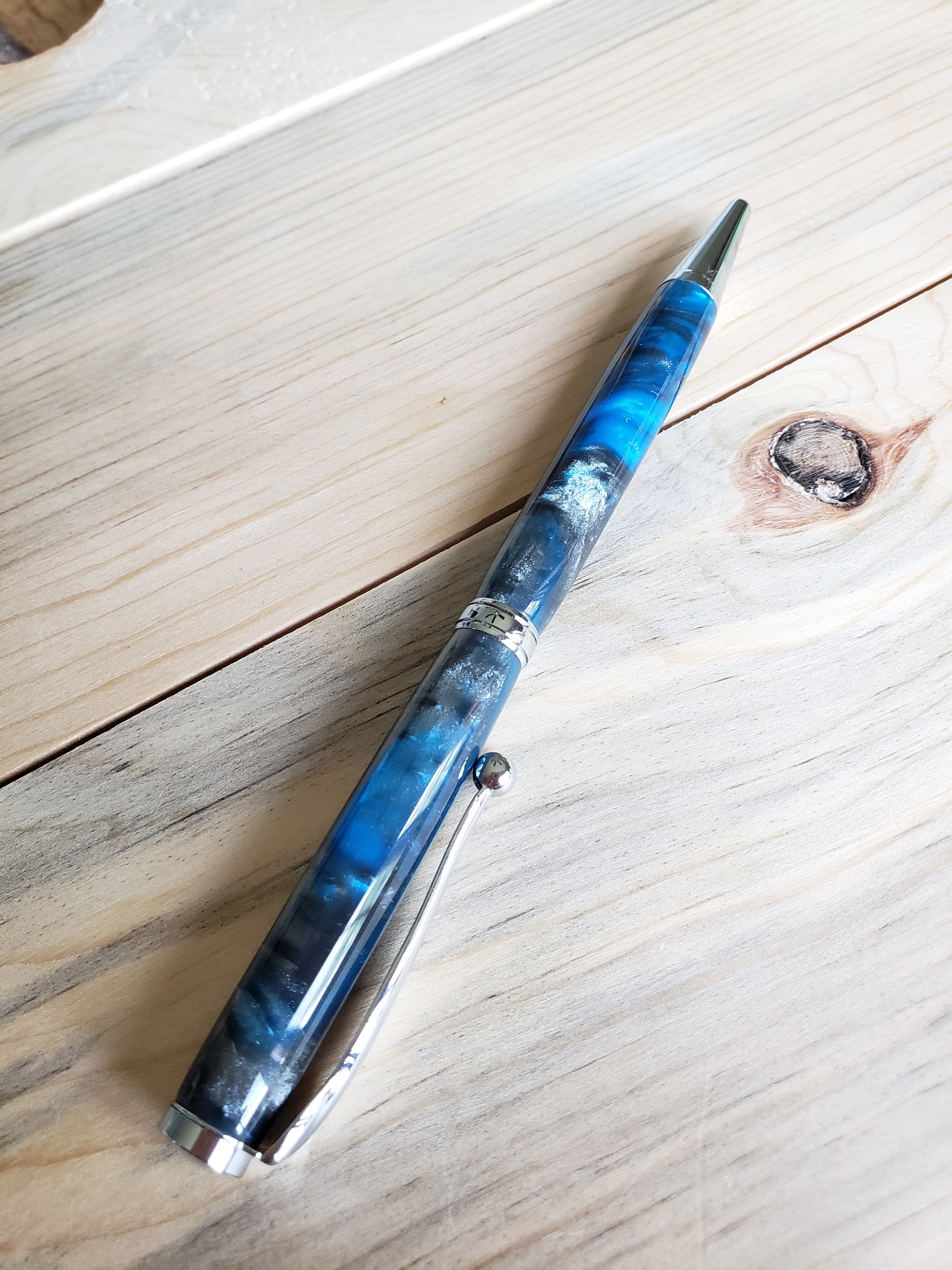 Blue and Silver Pen Pharmacist Pen Anniversary Gift Doctor | Etsy