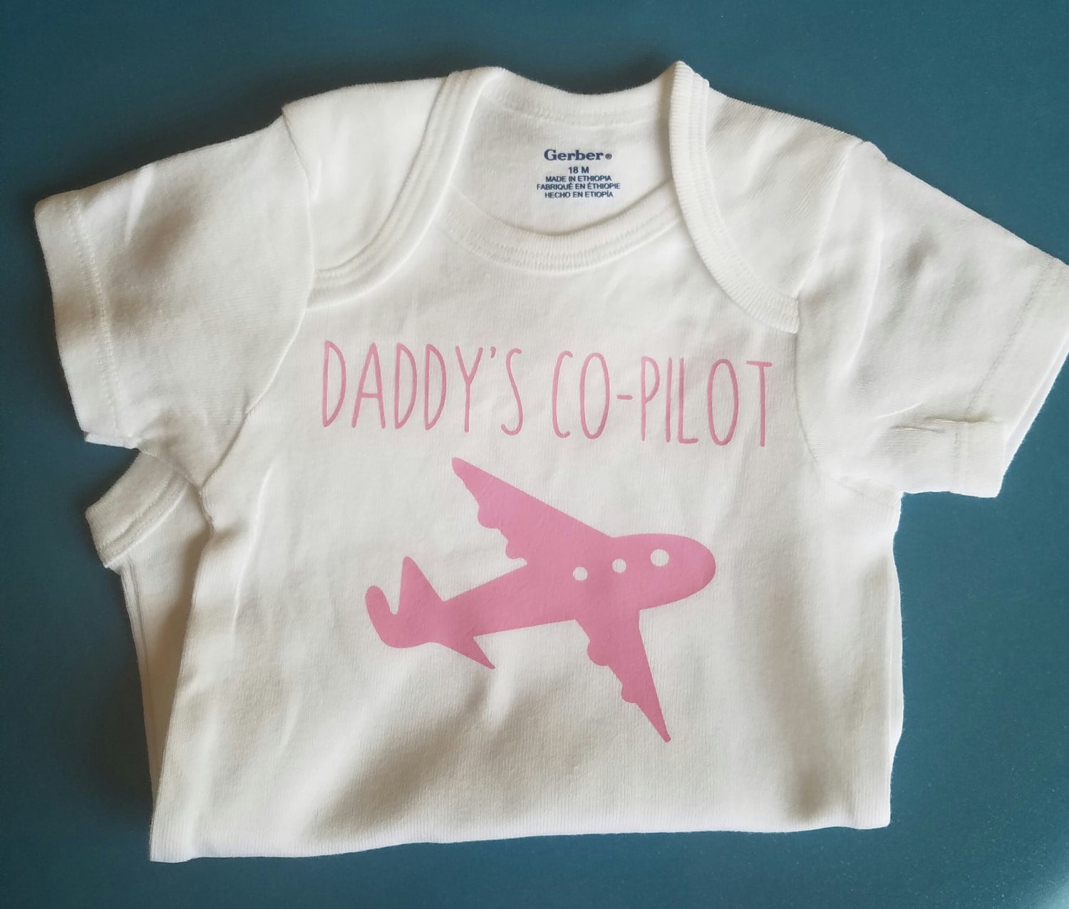 Daddy's Co-pilot Baby Clothes Pilot Dad Aviator Air - Etsy