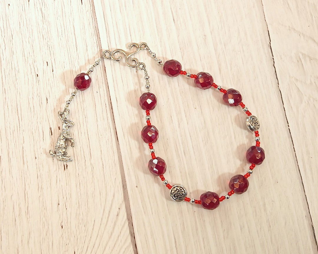 Andraste Pocket Prayer Beads: British Celtic Goddess of Battle, Freedom ...