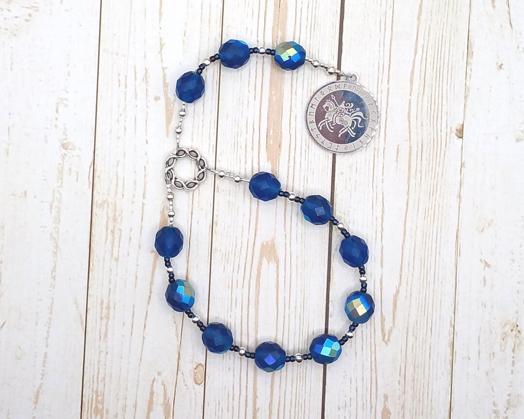 Odin (woden) Pocket Prayer Beads: Norse God of War and Battle, Magic ...