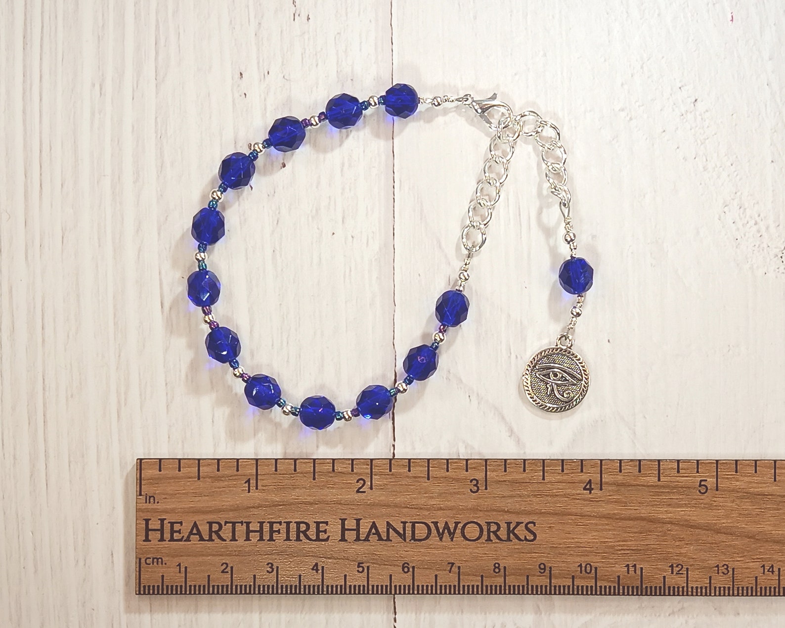 Horus the Younger (heru-sa-aset) Prayer Bead Bracelet: Egyptian God of ...