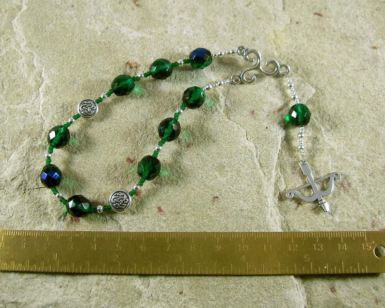 Abnoba Pocket Prayer Beads: Gaulish Celtic Goddess of the Wilderness - Etsy